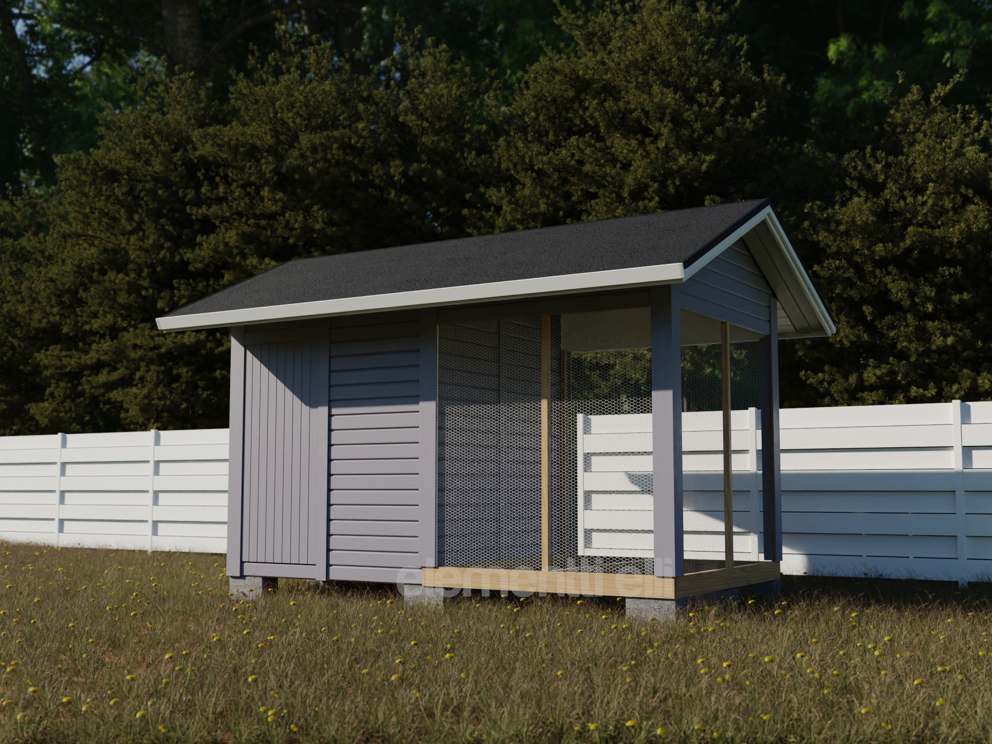 ElementtiElli kanalat | Pihavarasto, pihavaja, piharakennus, aitta ...